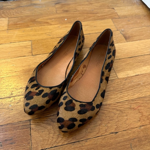 Madewell | Shoes | Madewell Cheetah Ballet Flats | Poshmark